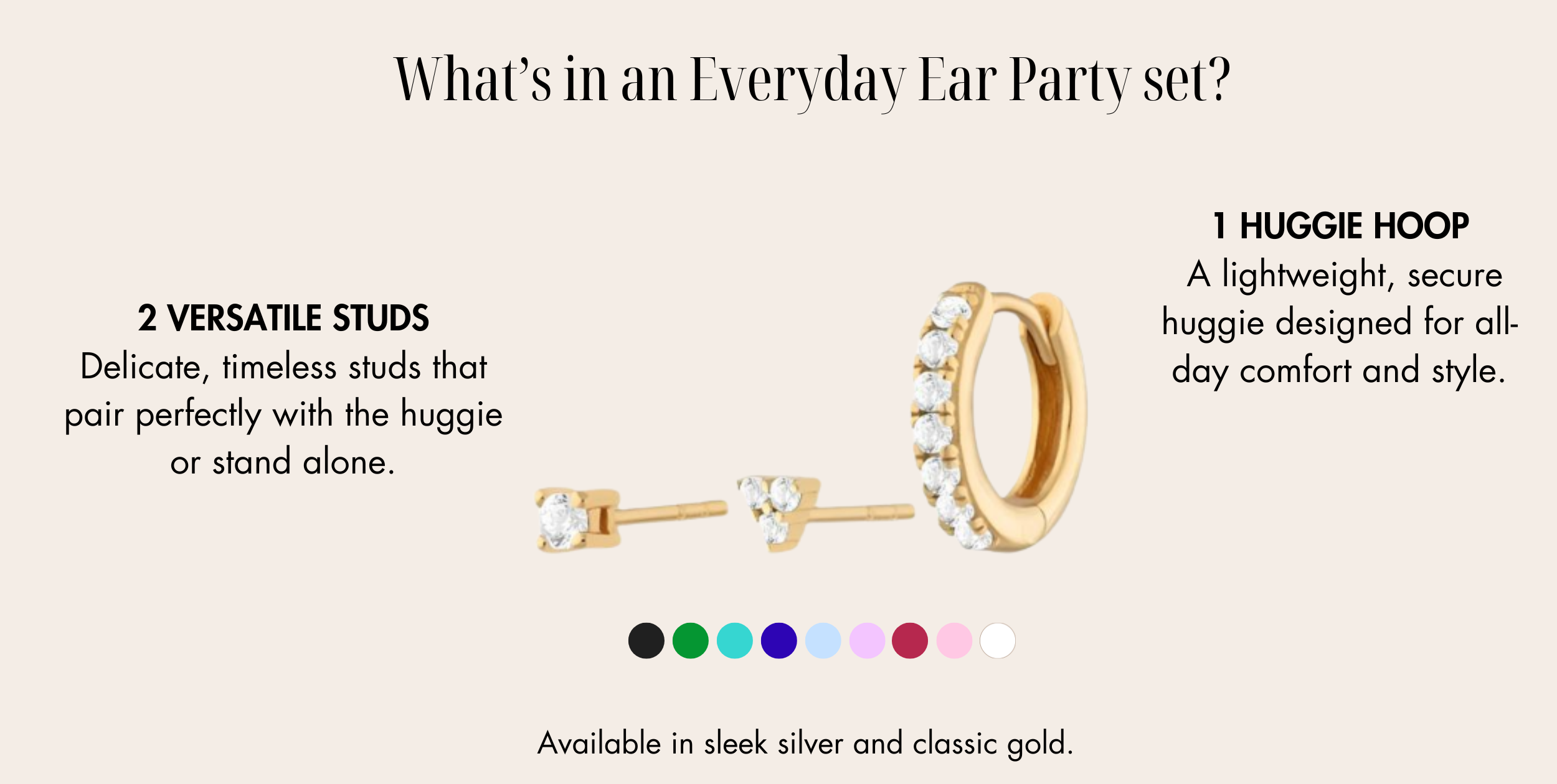 About our Everyday Ear Party Sets