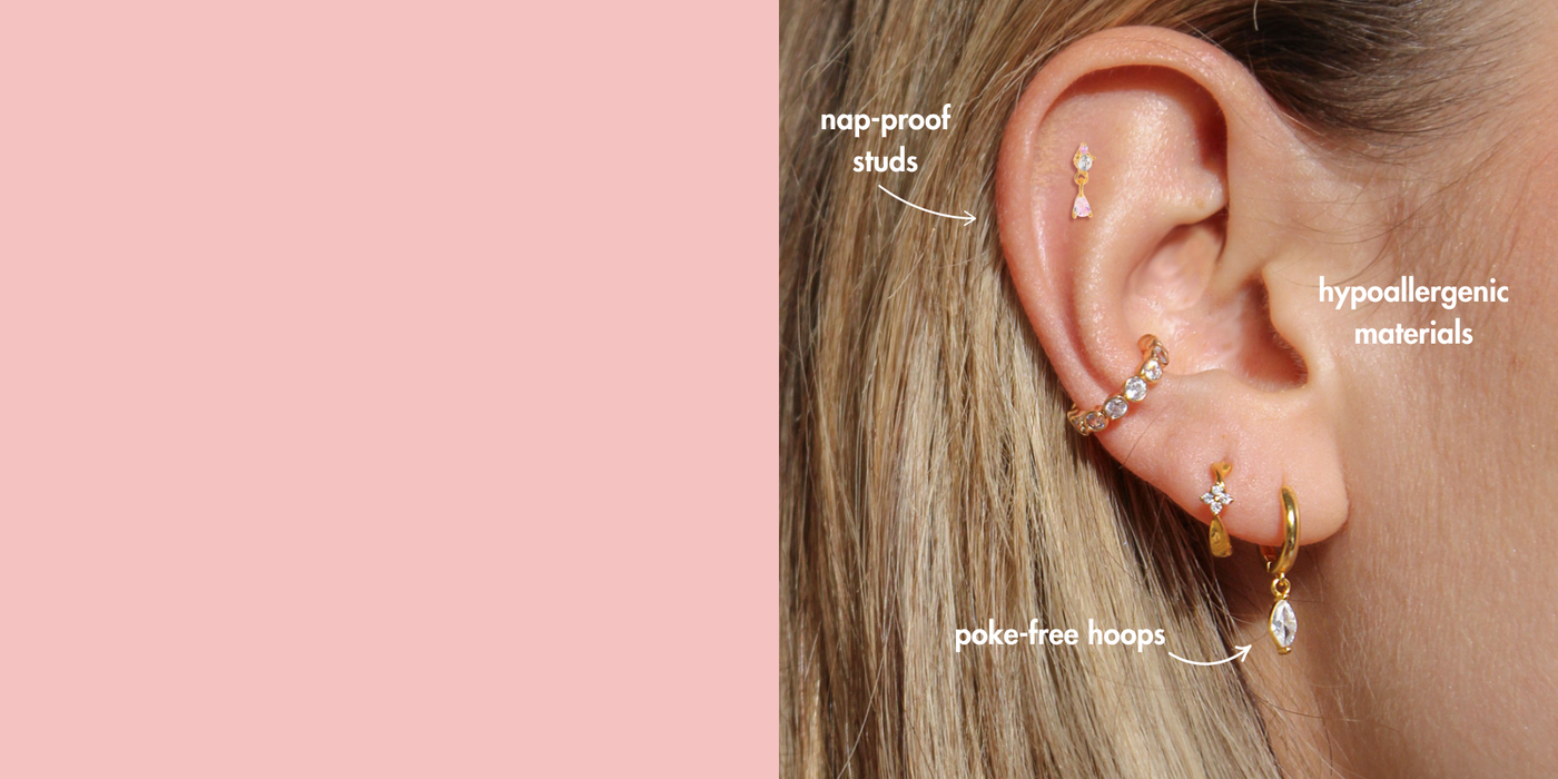 Smoothie London Jewellery | Gold-plated Earring Sets